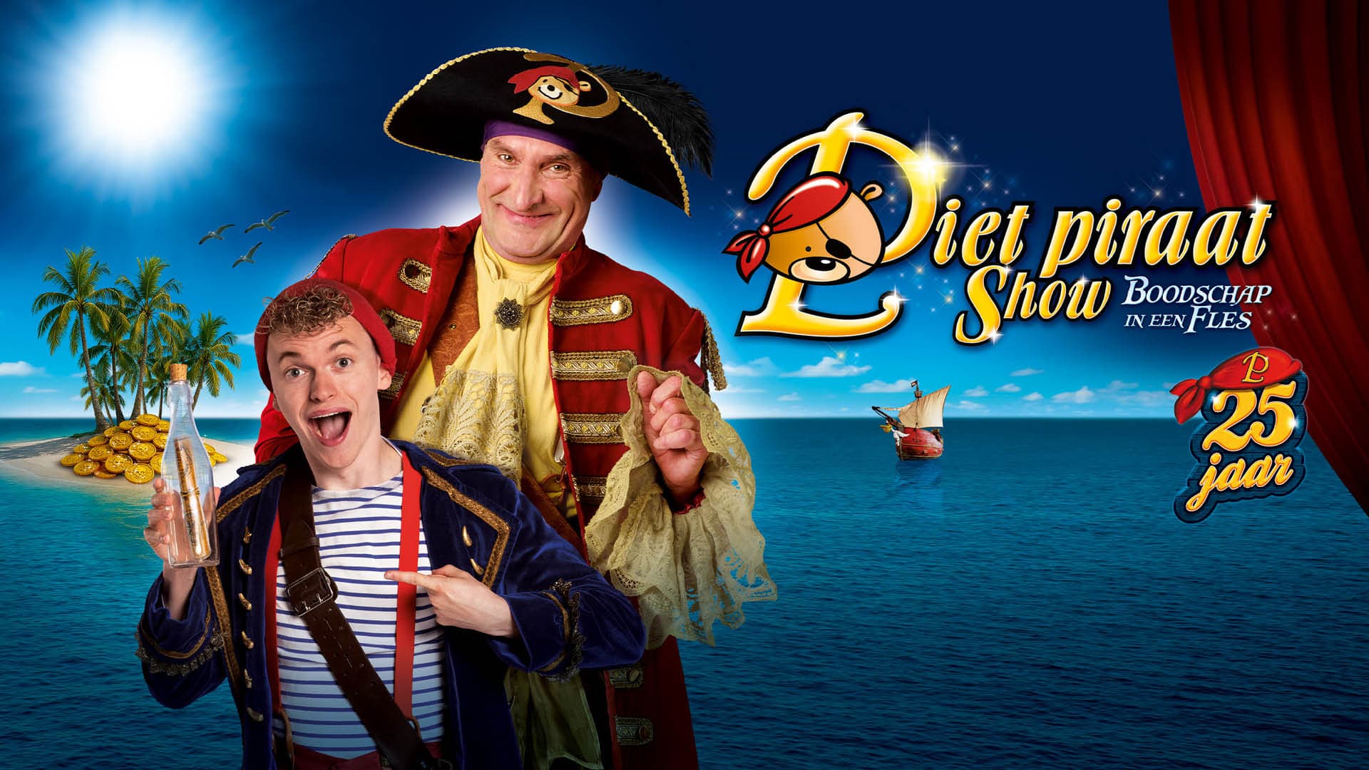 Piet Piraat viert 25 jaar met nieuwe show | Nieuws | Trixxo Theater